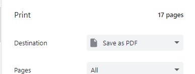 Impresión y Exportación de Informes